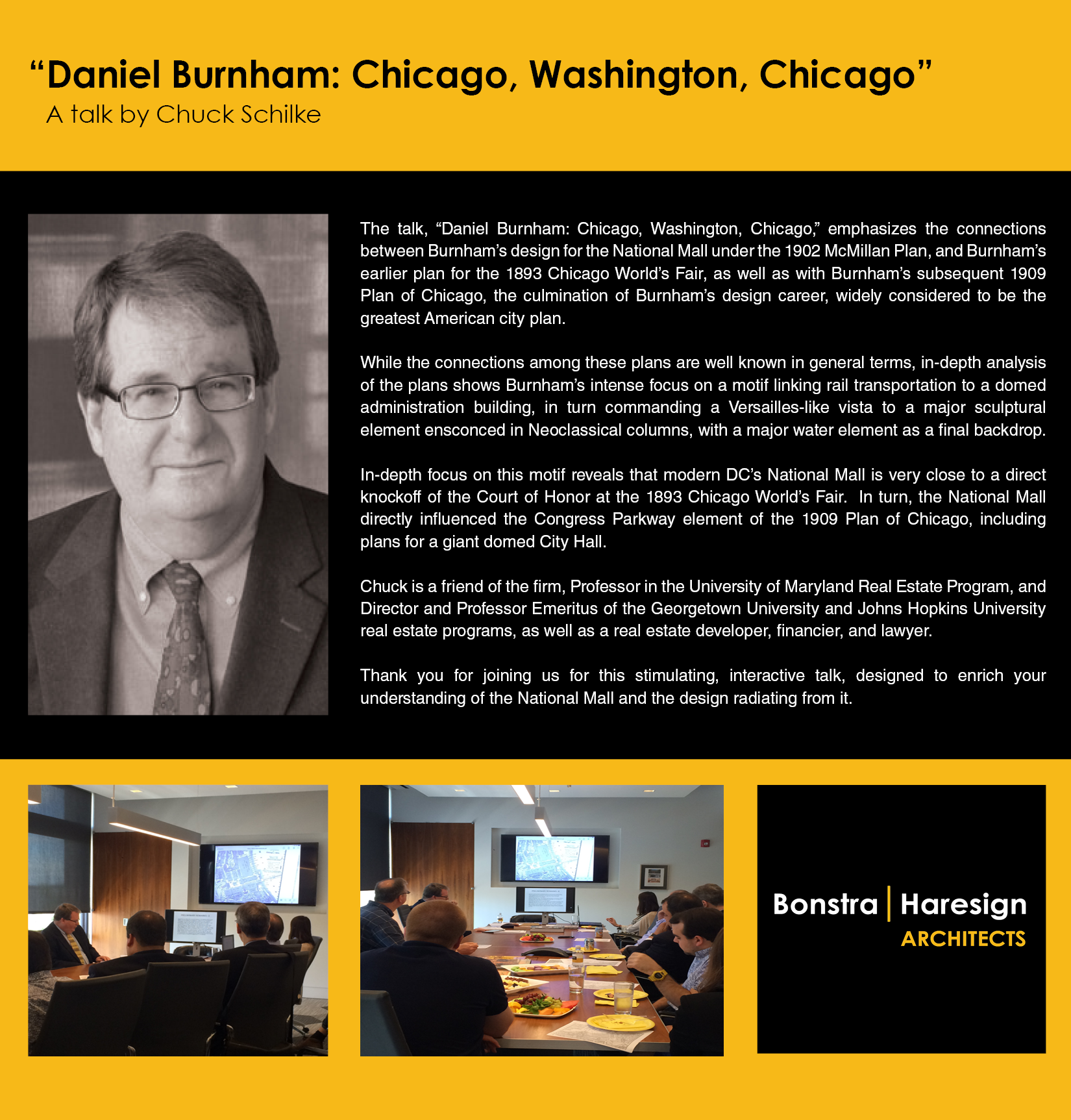 Daniel Burnham: Chicago, Washington, Chicago | A Talk by Chuck Schilke ...